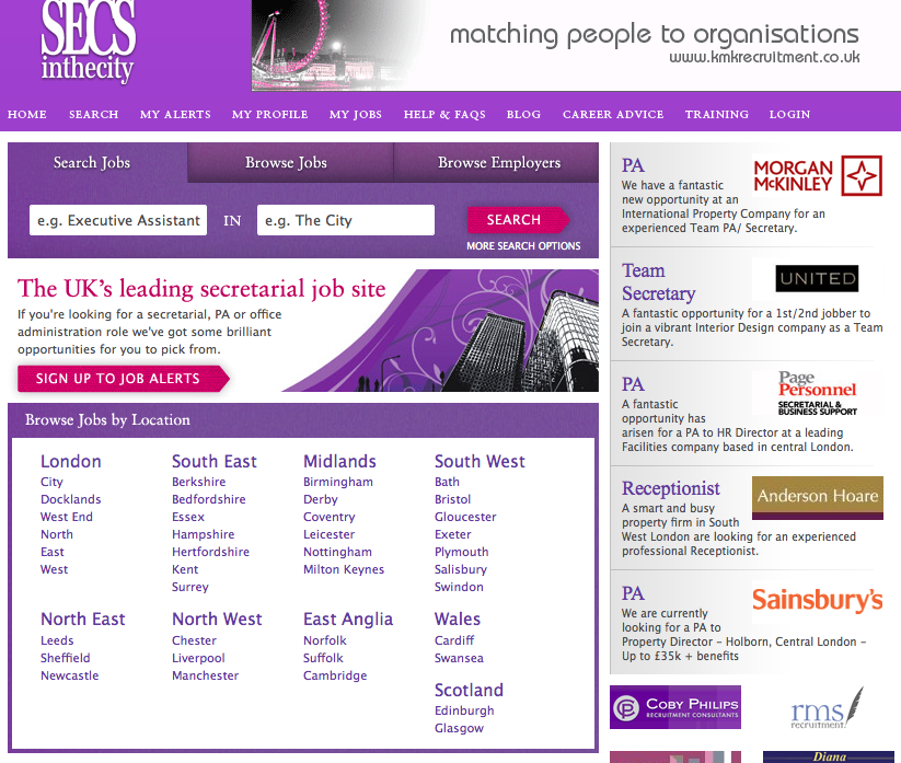 Secsinthecity Jobs Broke In London