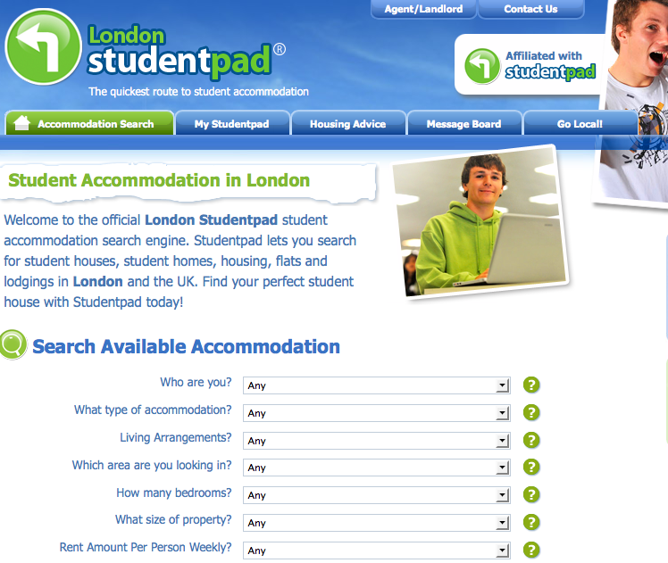 London Studentpad - Broke in London