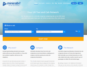 Minicabit Homepage - Broke in London