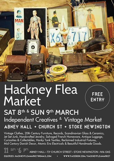 Hackney Flea Market March 2014 - Broke in London