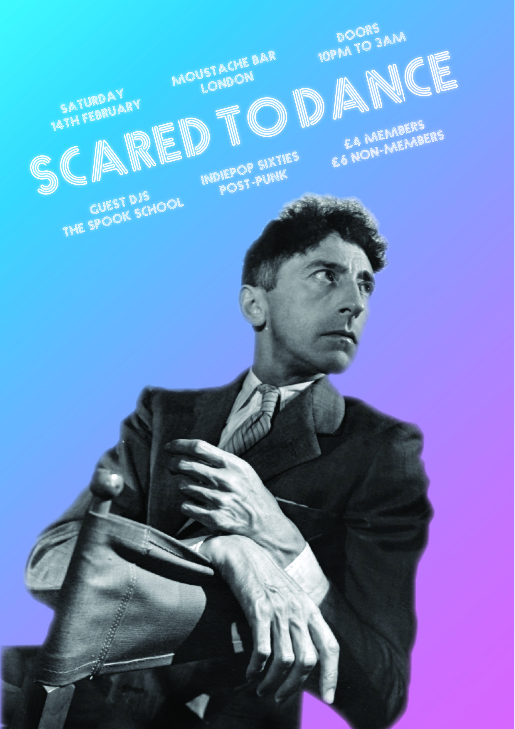 Scared to Dance Poster - Broke in London