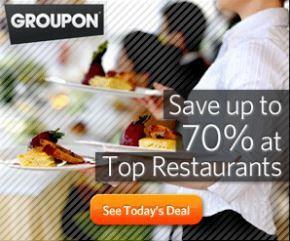 Groupon banner - Broke in London