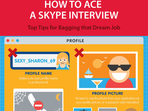 How to Nail Your Skype Interview with These Top Tips (Infographic ...